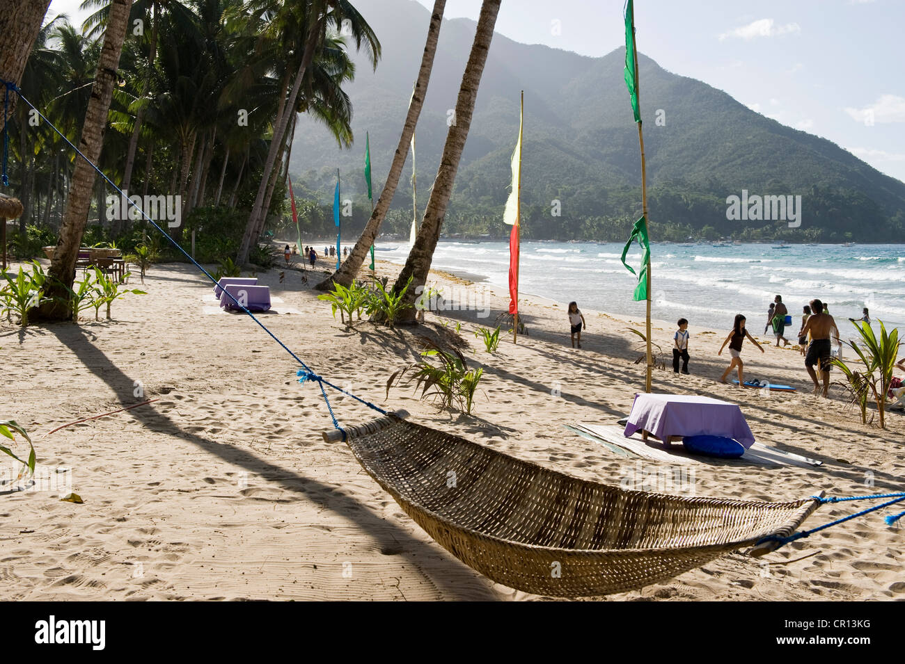 Philippines, Palawan Island, Sabang, the beach Stock Photo - Alamy
