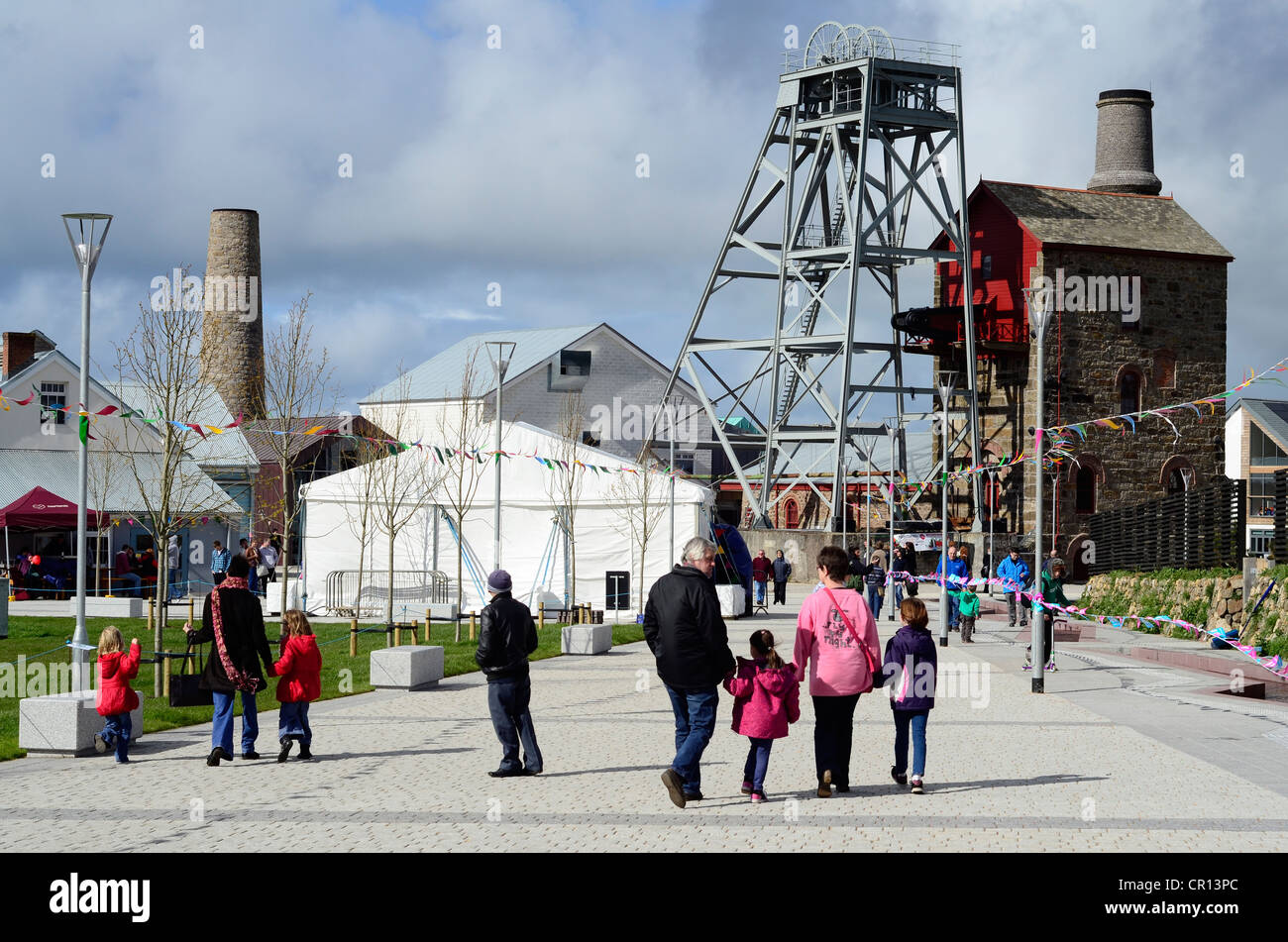 Heartlands Pool opening day Stock Photo - Alamy