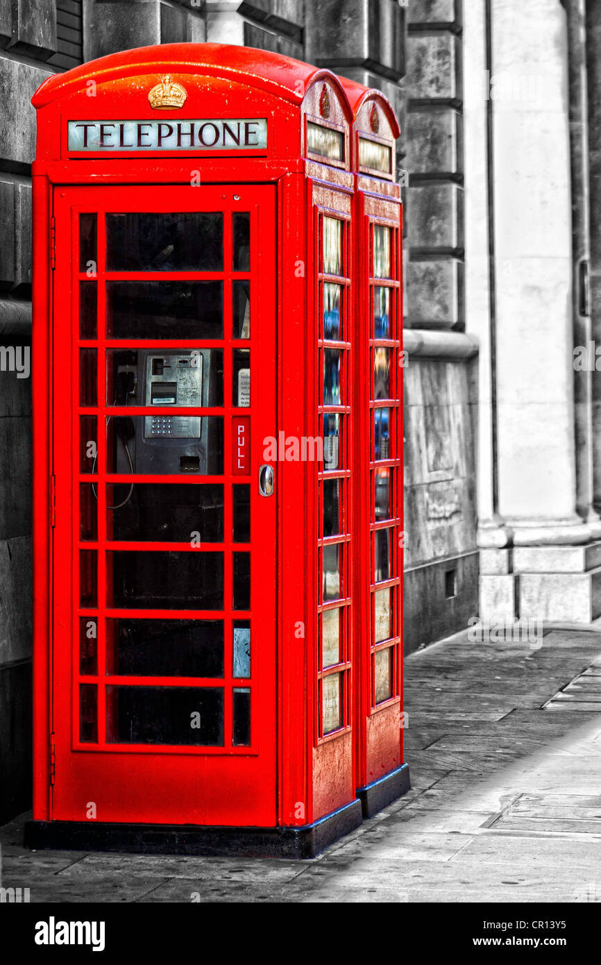 British Phone Booth Stock Photo - Alamy