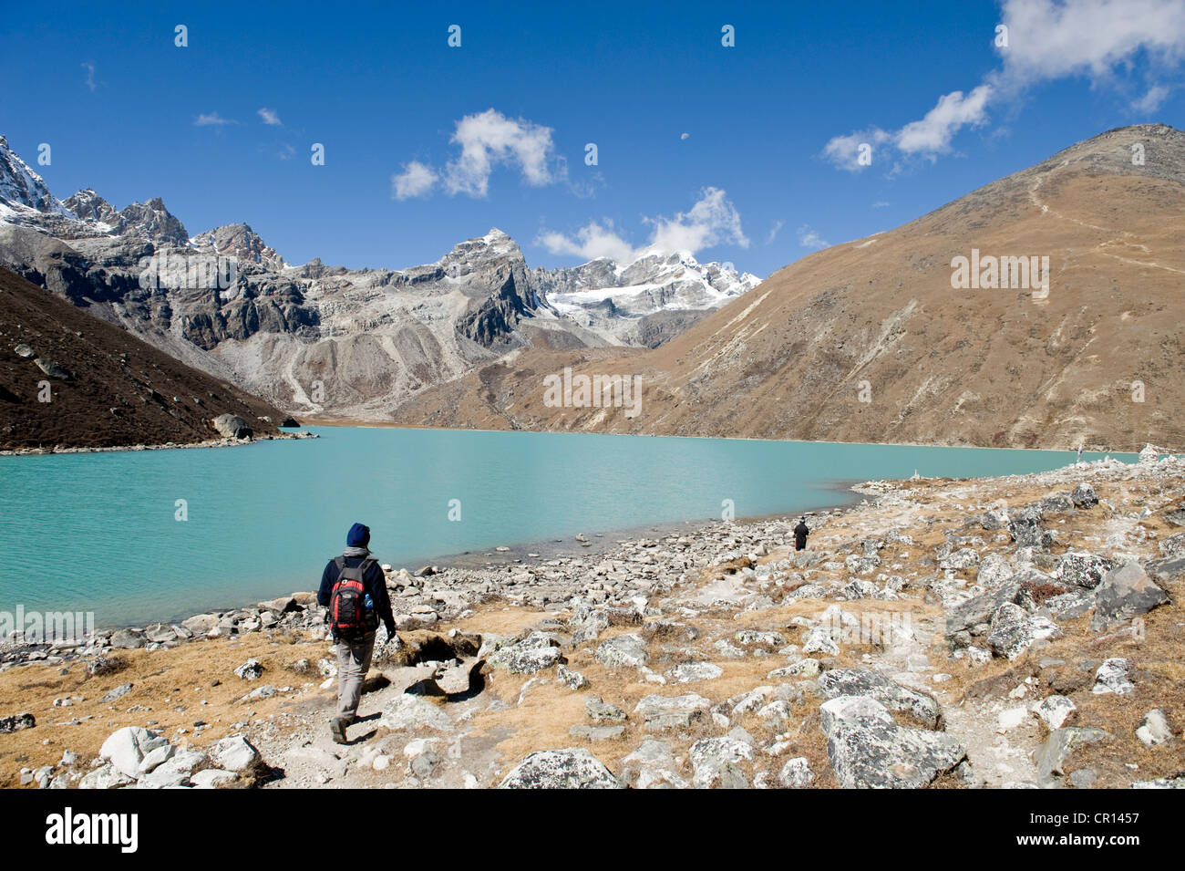 Nepal, Sagarmatha National Park, Solu Khumbu District, Everest area ...