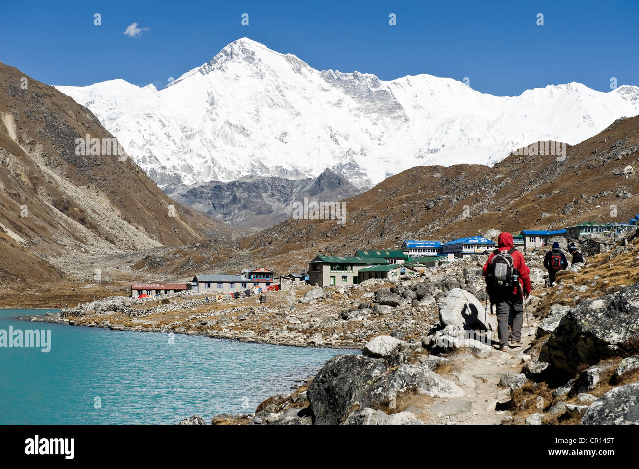 Nepal, Sagarmatha National Park, Solu Khumbu District, Everest area ...
