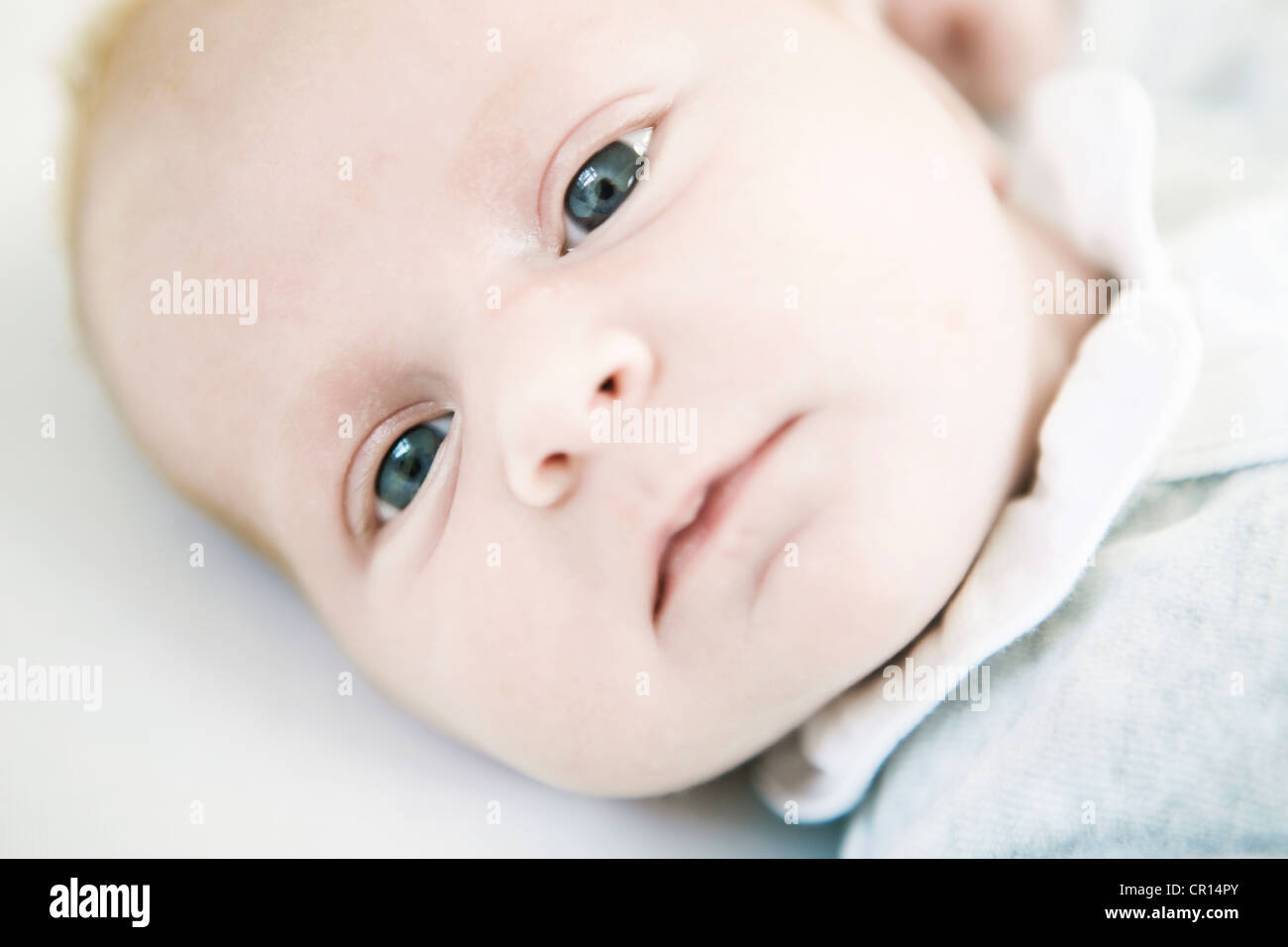 Baby girl, portrait Stock Photo - Alamy