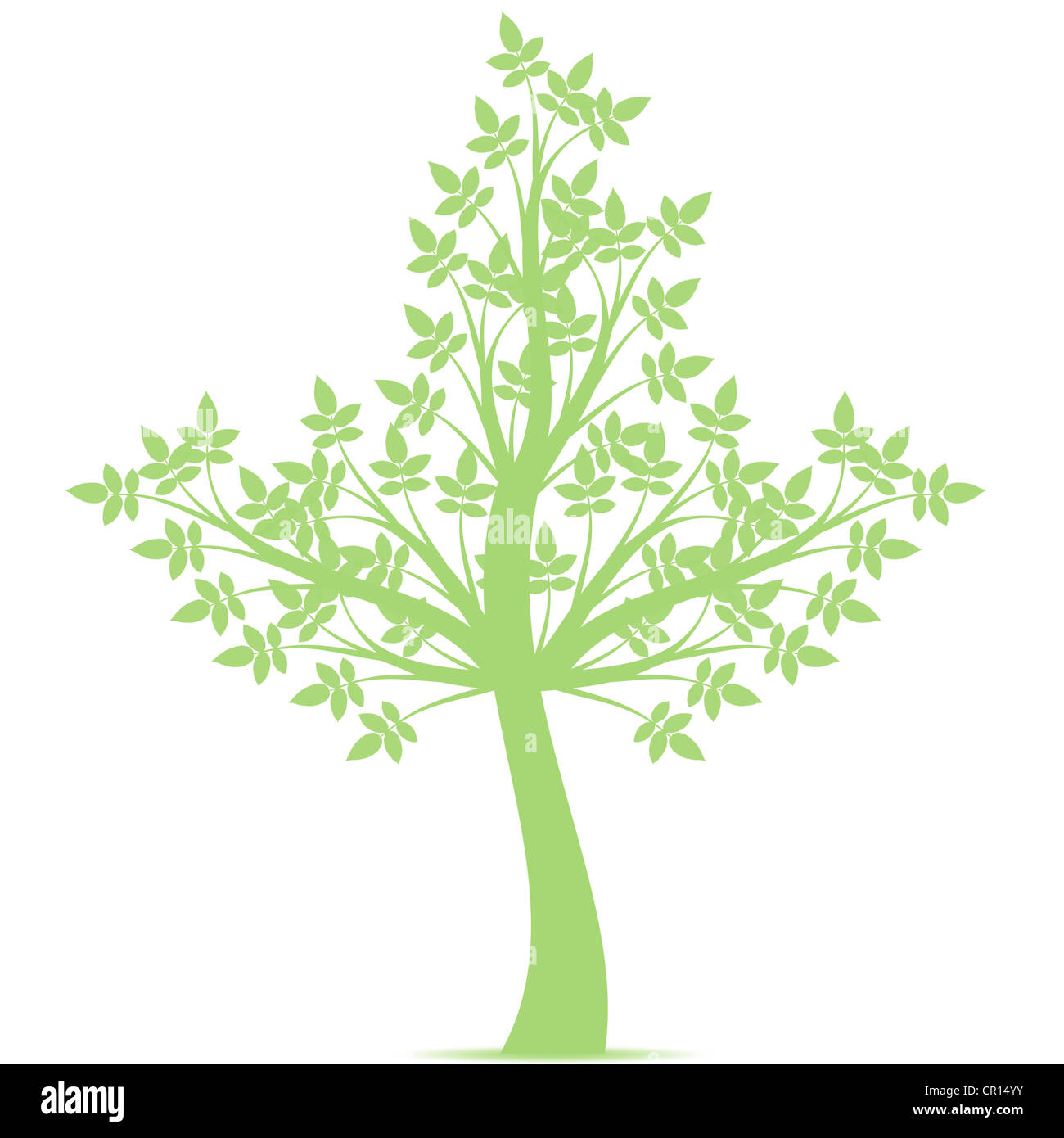 Art tree isolated Stock Photo - Alamy