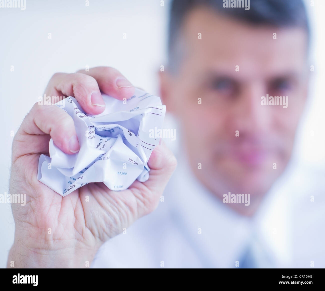 Crumpled head hi-res stock photography and images - Alamy