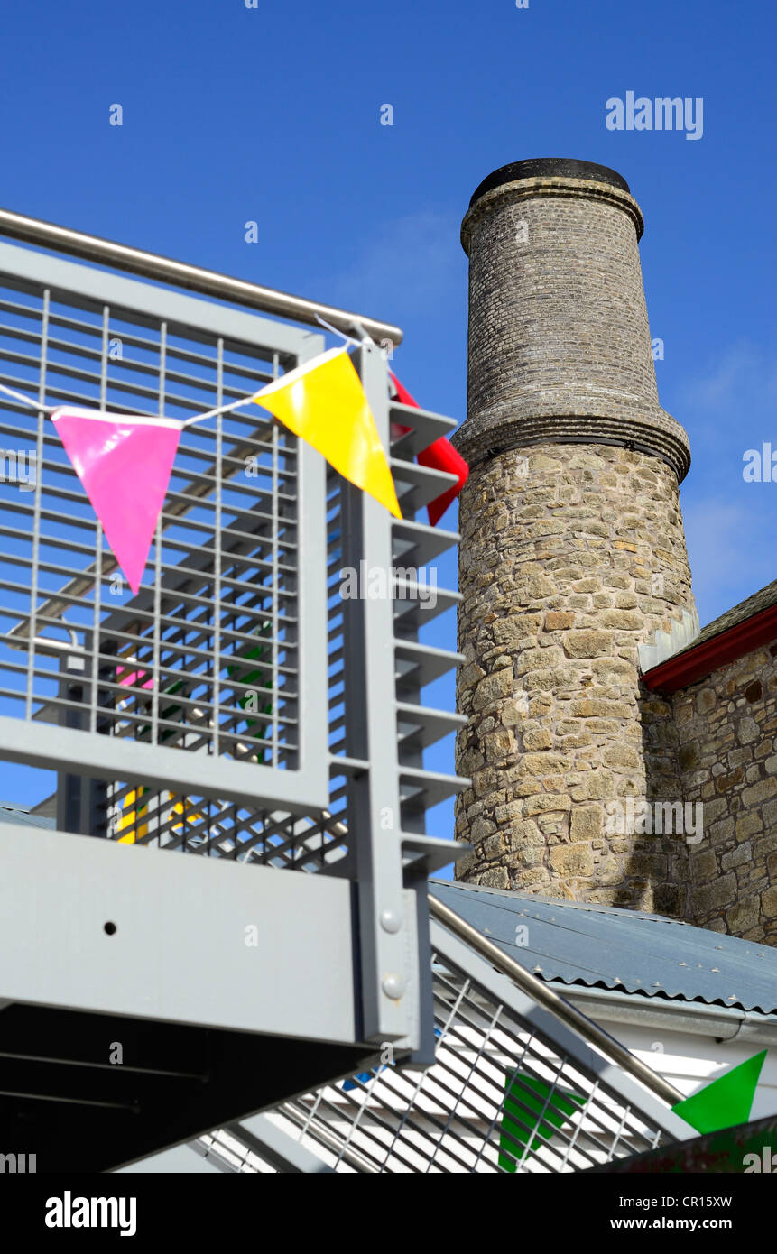 Heartlands visitor center Pool Cornwall Stock Photo - Alamy
