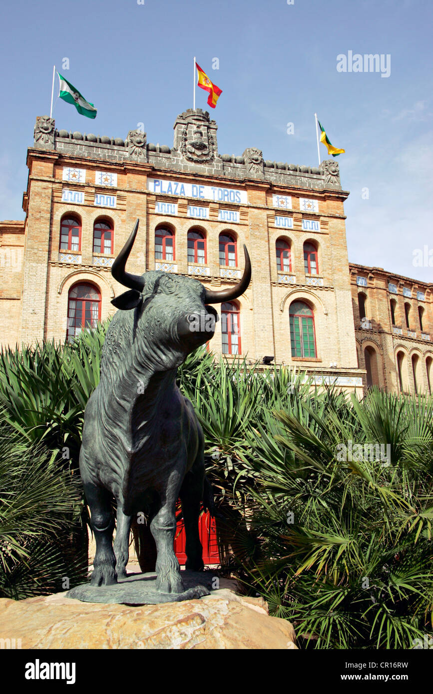 Spain, Andalusia, Puerto de Santa Maria, bullring Stock Photo - Alamy