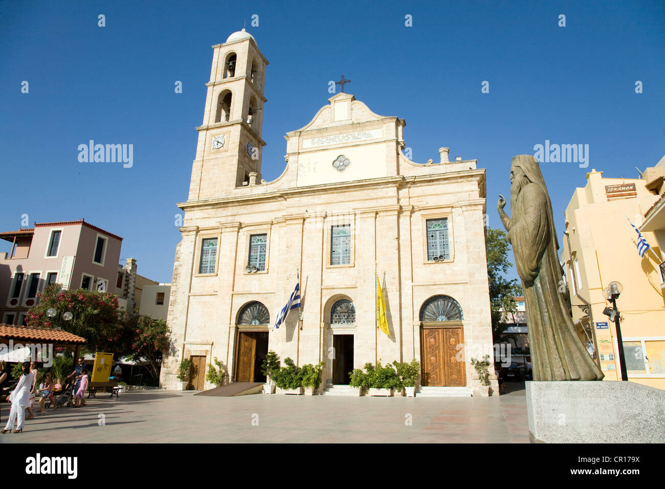 Greece, Creta, Chania, Orthodox Cathedral Stock Photo - Alamy
