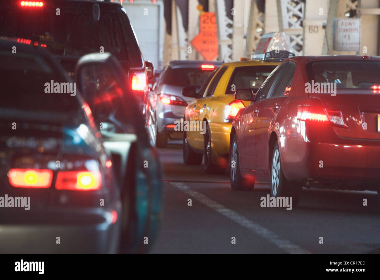New york city traffic jam hi-res stock photography and images - Alamy