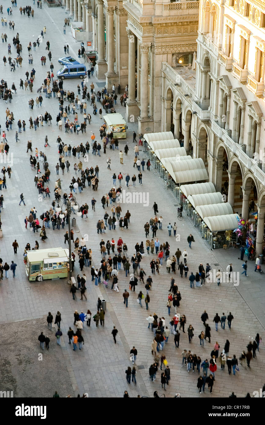 Italy milan victor emmanuel gallery hi-res stock photography and images ...