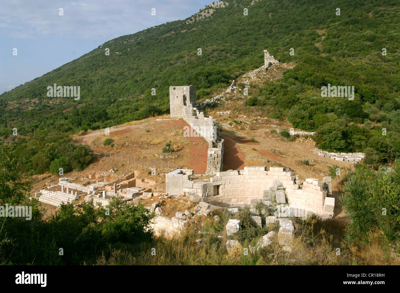 Greece, Peloponnese Region, Ithomi, formerly Messene, Arcadian Gate ...