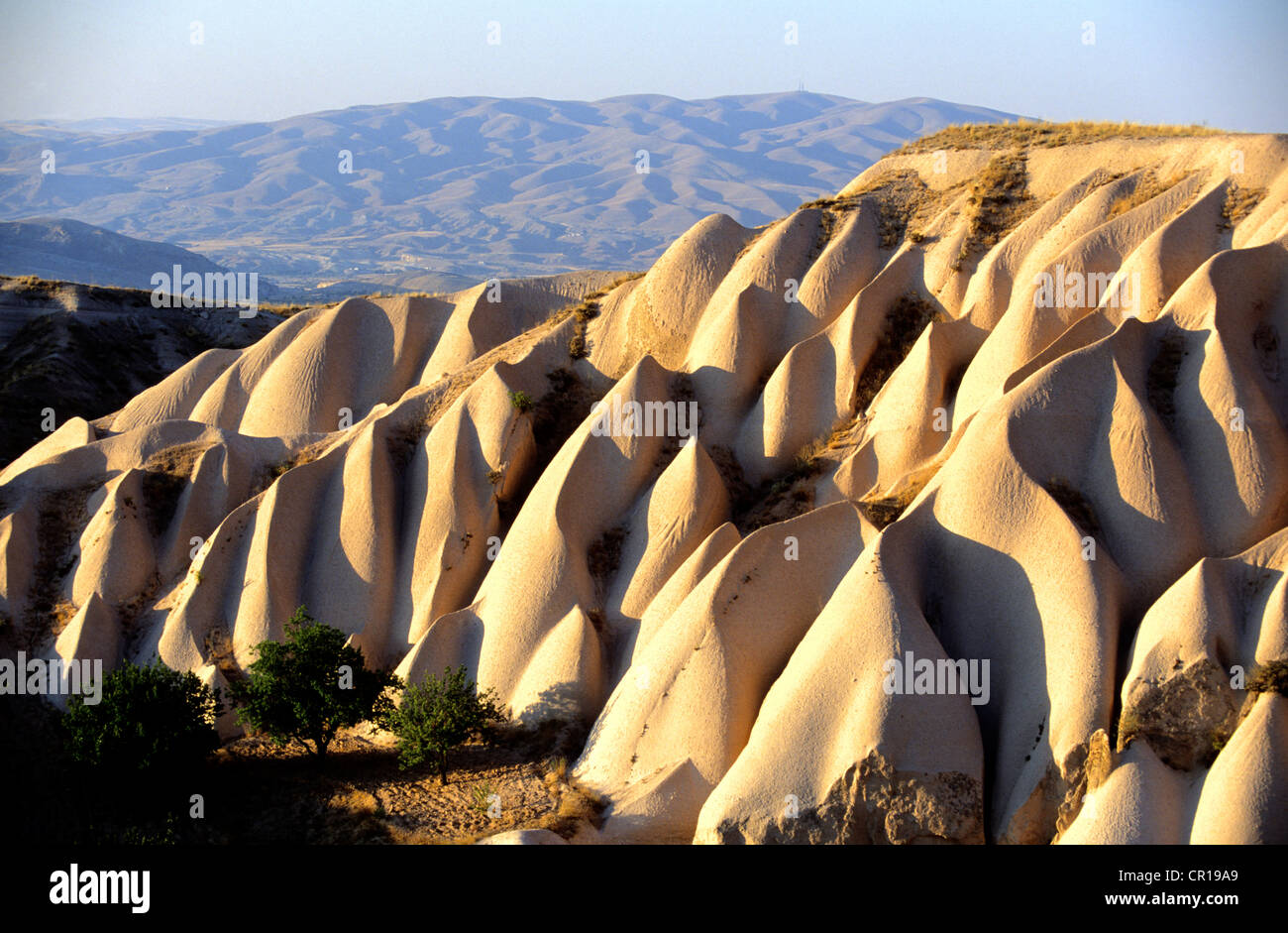 Turkey, Central Anatolia, sunset over Cappadocia listed as World ...