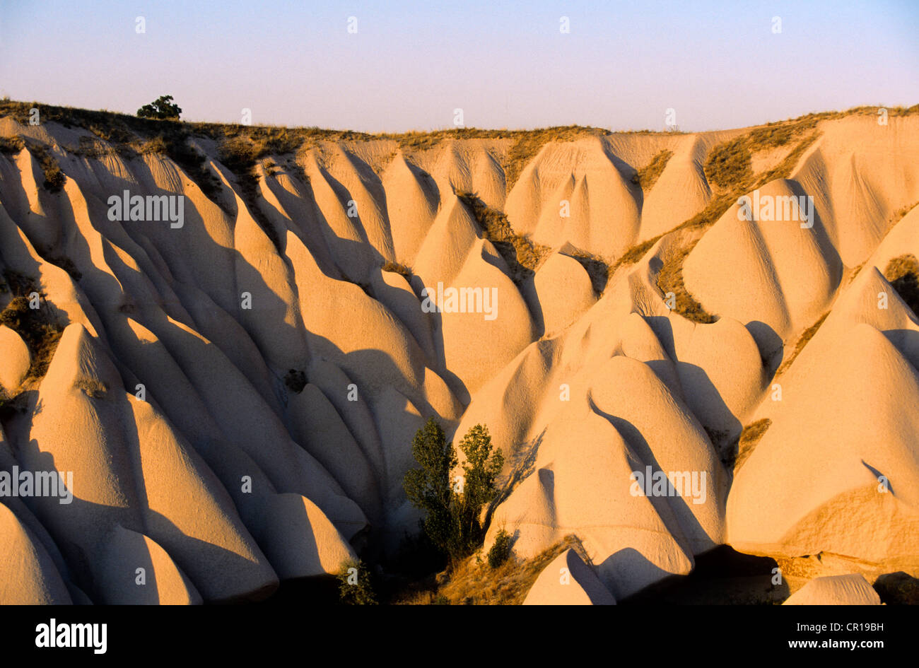Turkey, Central Anatolia, sunset over Cappadocia listed as World ...