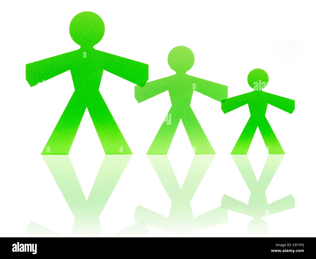 Studio shot of people green stick figures Stock Photo - Alamy