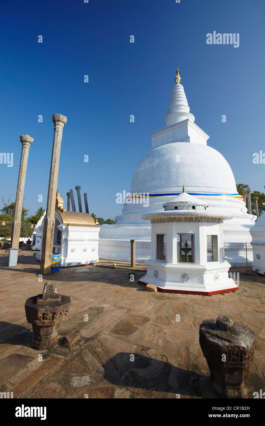 Thuparama Dagoba, Anuradhapura, (UNESCO World Heritage Site), North ...