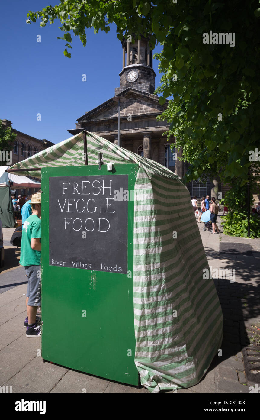 Saturday Market on Market Square Market Street Lancaster Stock Photo ...