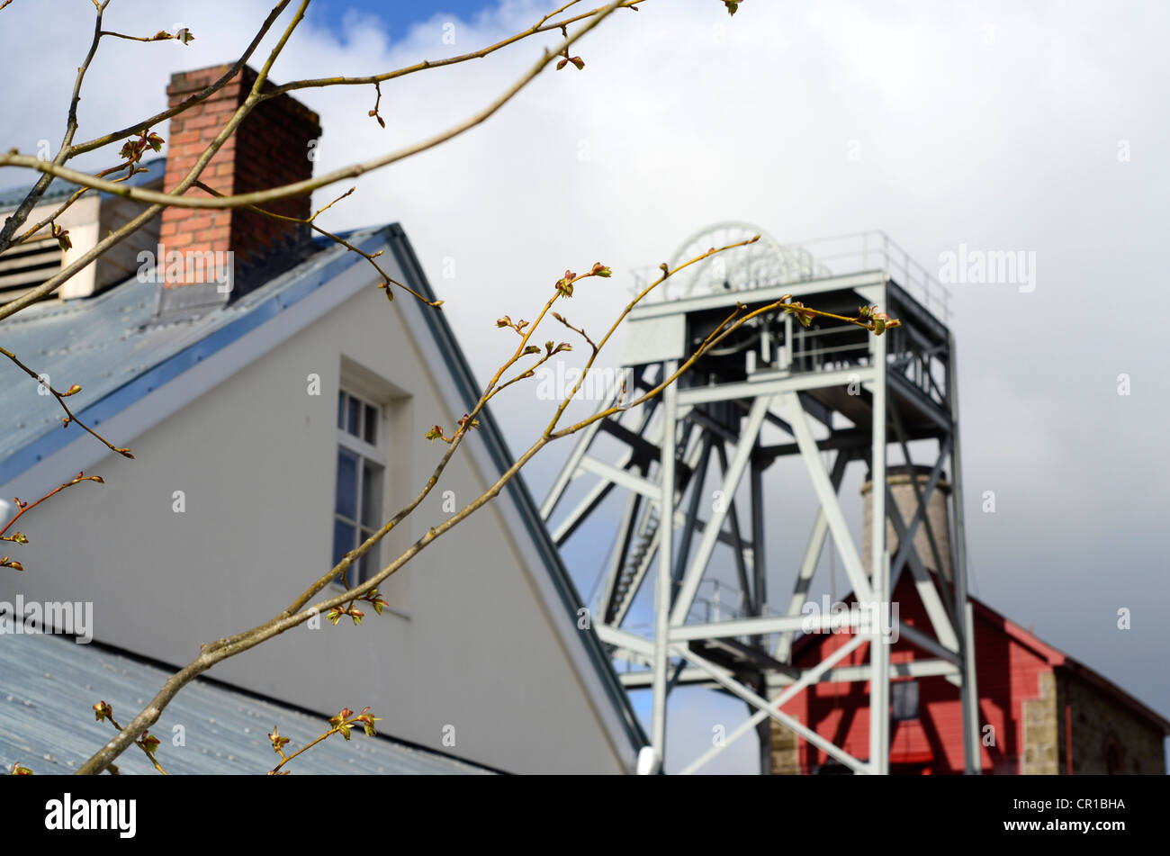 Heartlands visitor center Pool Cornwall Stock Photo - Alamy