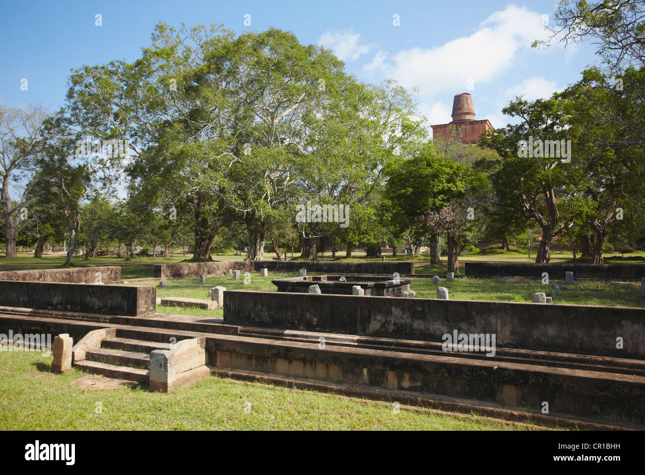 Ruins at Jetavana Monastery, Anuradhapura, (UNESCO World Heritage Site ...