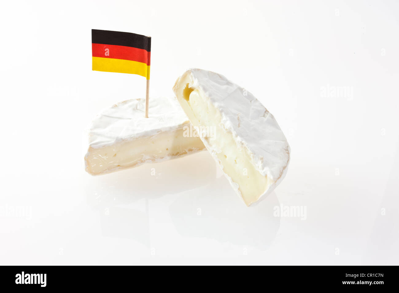 German Camembert cheese Stock Photo - Alamy
