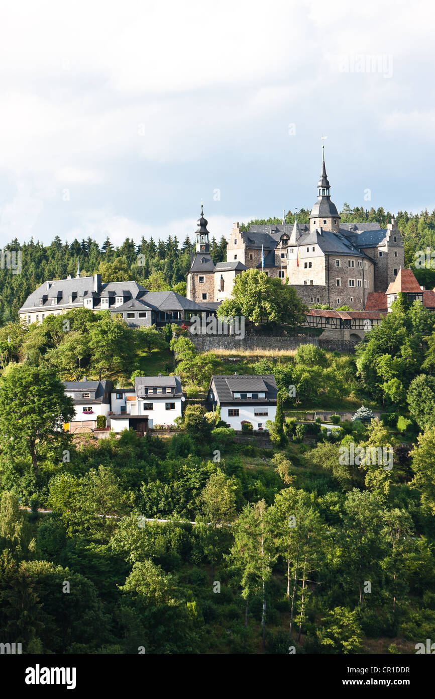 Burg Lauenstein castle, Lauenstein district, Ludwigsstadt, Kronach ...