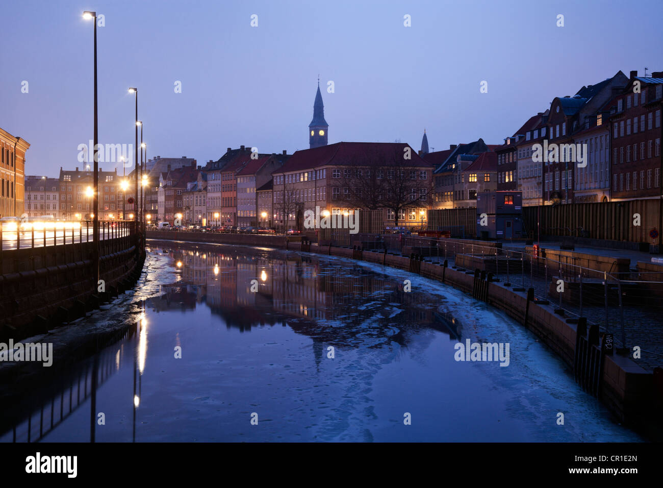 Denmark, Copenhagen, Old town scene on winter morning Stock Photo - Alamy