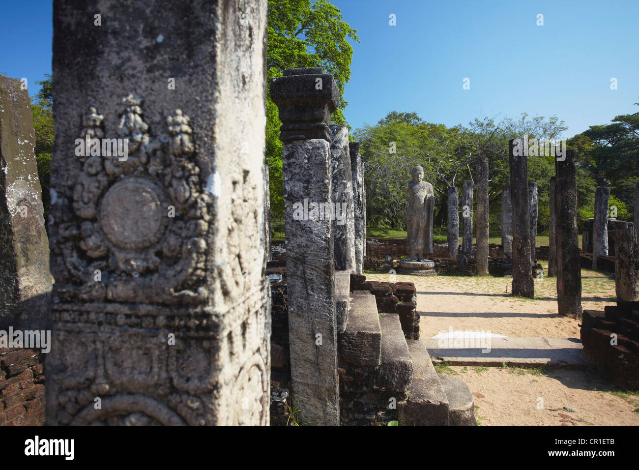 Atadage, Quadrangle, Polonnaruwa (UNESCO World Heritage Site), North ...