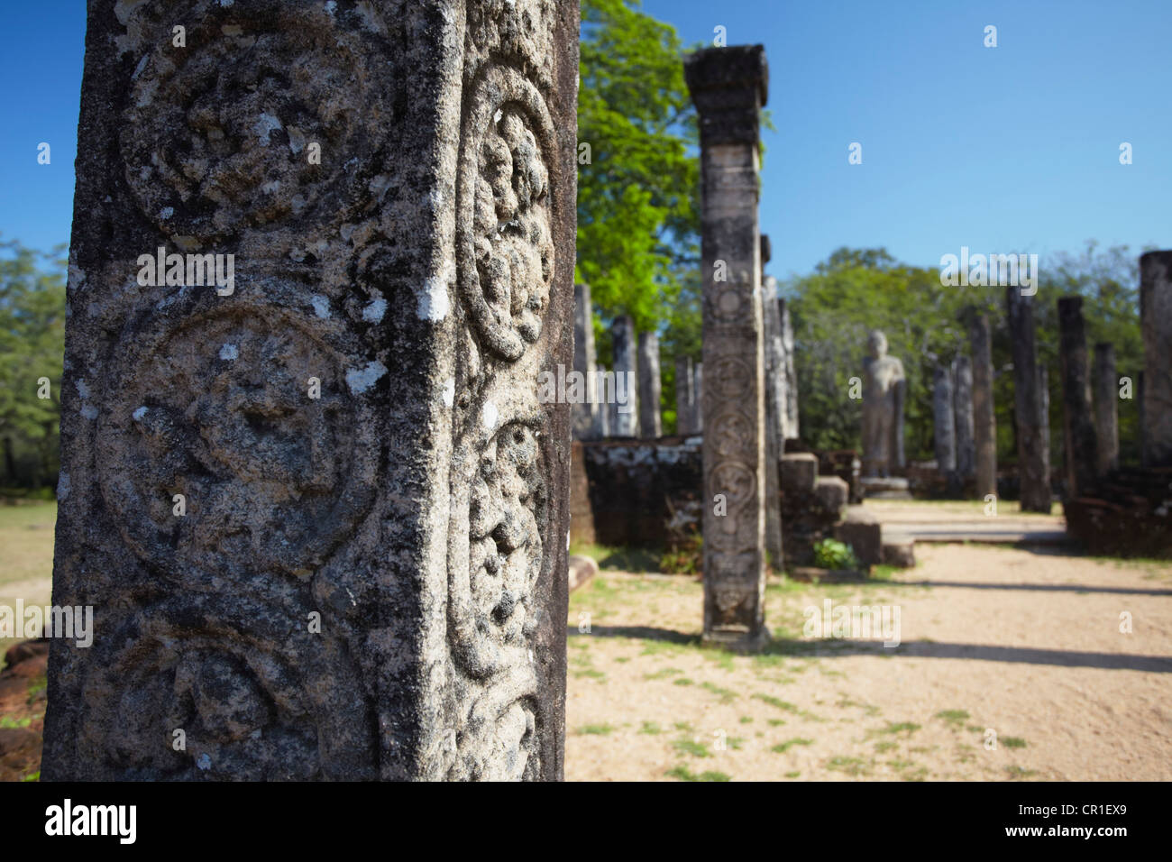 Atadage, Quadrangle, Polonnaruwa (UNESCO World Heritage Site), North ...