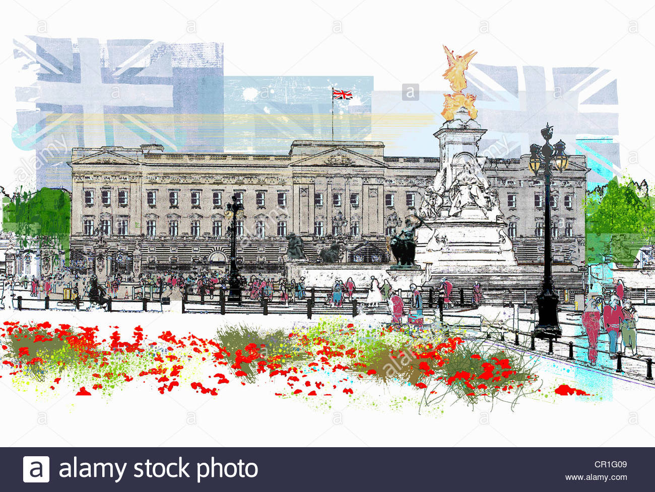 London Landmarks Collage Stock Photos & London Landmarks Collage Stock ...