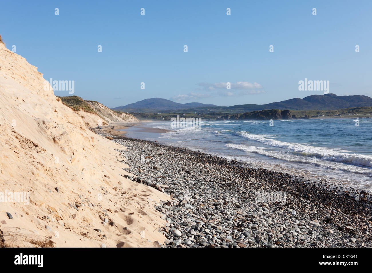 Five-Finger Beach, Trawbreaga Bay, Inishowen Peninsula, County Donegal ...