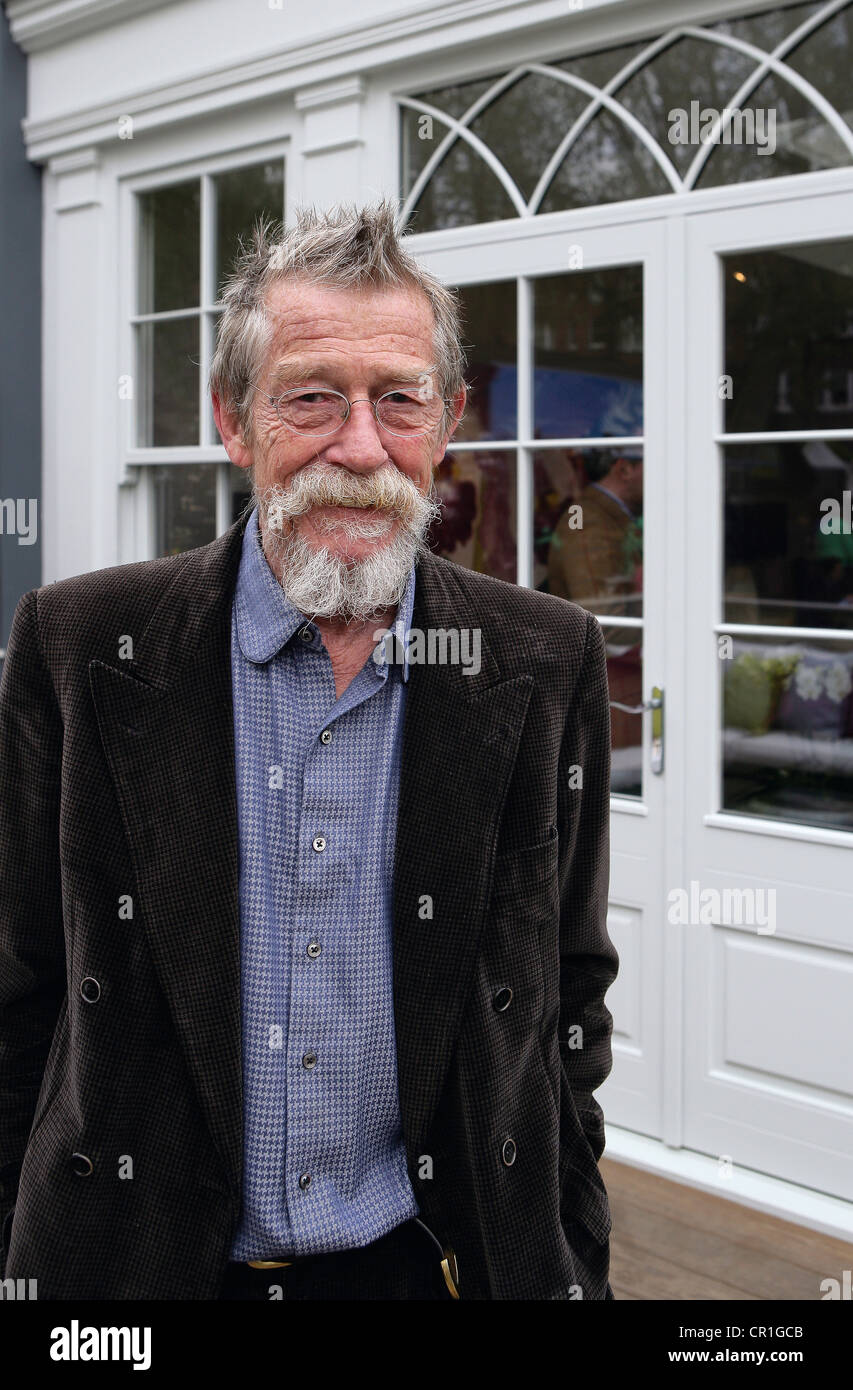 Actor John Hurt photographed at the RHS Chelsea Flower Show 2012 Stock ...