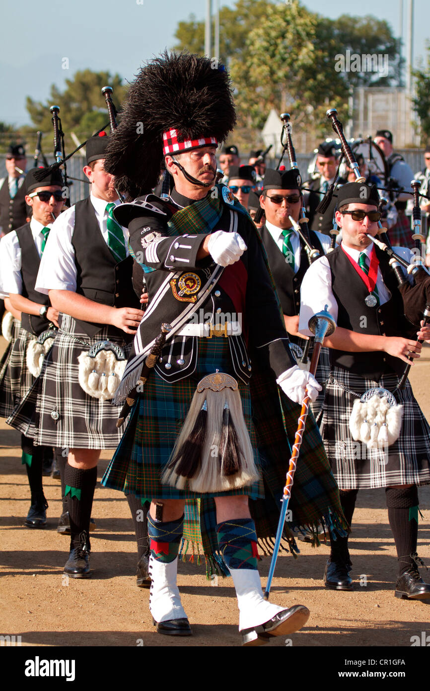 Scottish Pipers High Resolution Stock Photography and Images - Alamy