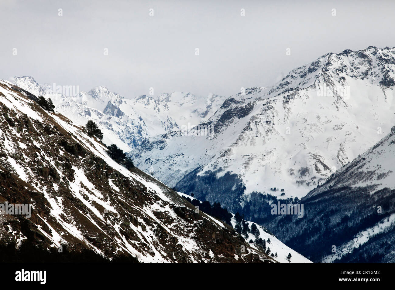 Gorge in mountains. Russia, Caucasus, Cheget Mount Stock Photo - Alamy