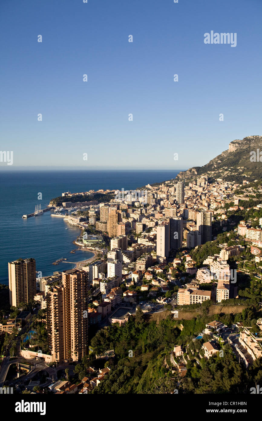 Monaco Overview High Resolution Stock Photography and Images - Alamy
