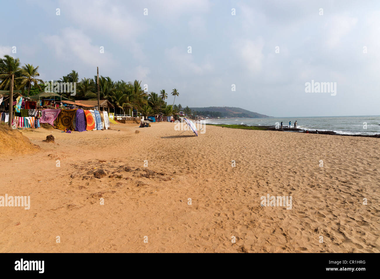 Anjuna beach tourist hi-res stock photography and images - Alamy