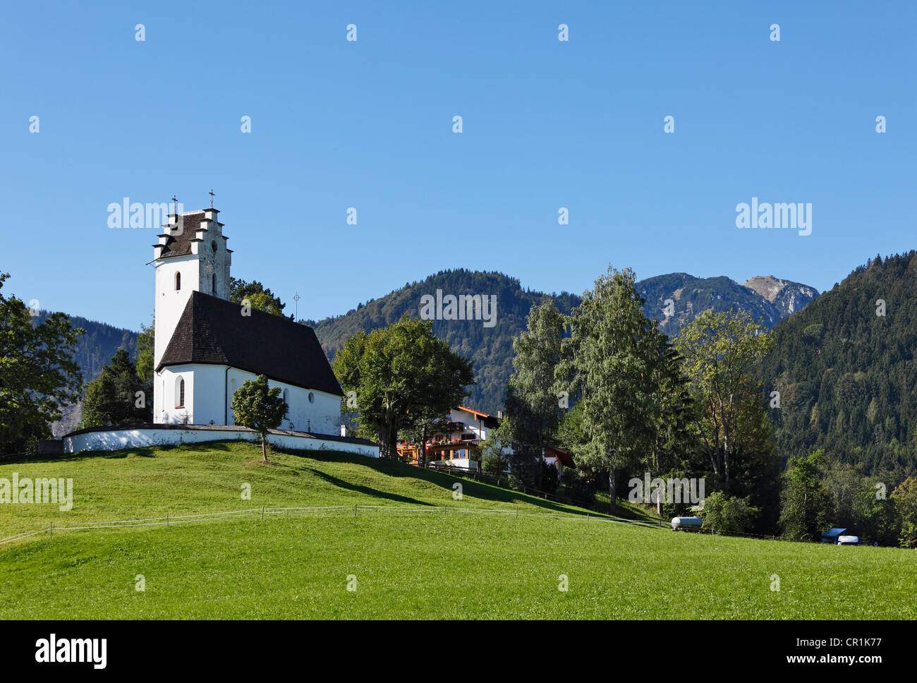 St Margarethen mountain church, Brannenburg parish, Inn Valley, Upper ...