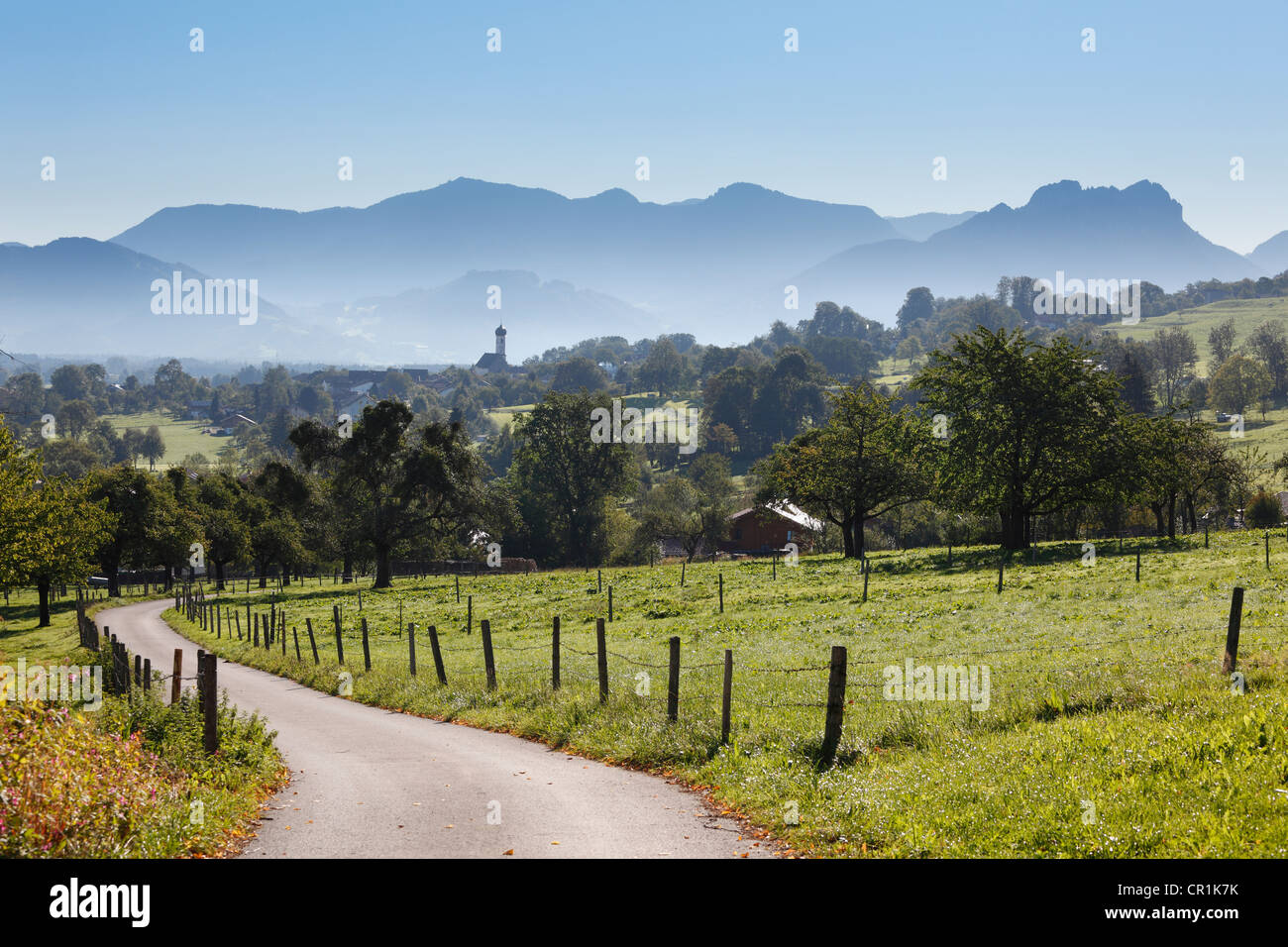 Litzldorf, Bad Feilnbach, Chiemgau Alps, Upper Bavaria, Bavaria ...