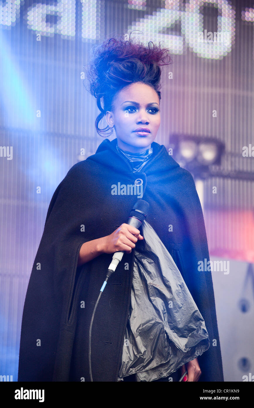 Lulu James at Evolution Festival 2012 at Spillers Wharf in Newcastle ...