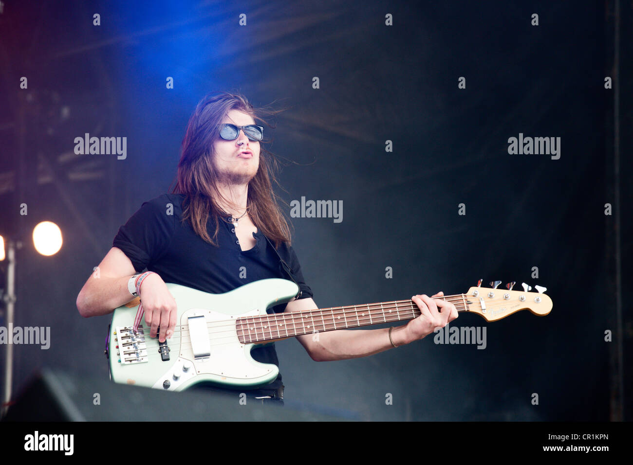 Bass player singer hi-res stock photography and images - Alamy