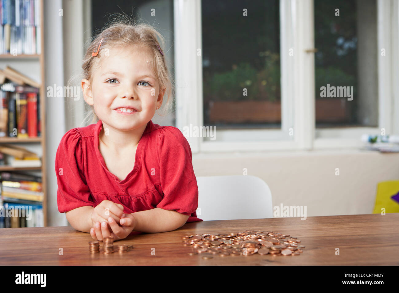 Girl With Penny Stock Photos & Girl With Penny Stock Images - Alamy