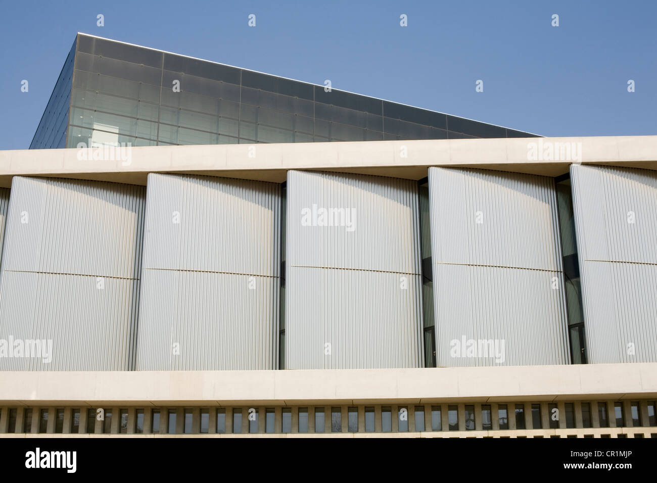 Greece, Attica, Athens, the new Acropolis Museum by architect Bernard ...