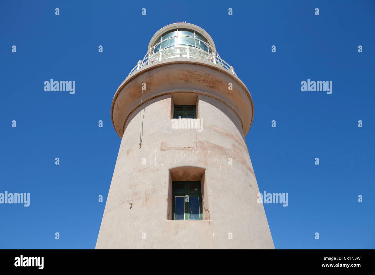 The Vlamingh Head Lighthouse near Exmouth in Western Australia Stock ...
