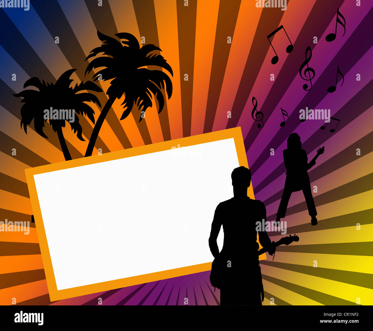 Caribbean Music Dance Illustration High Resolution Stock Photography ...