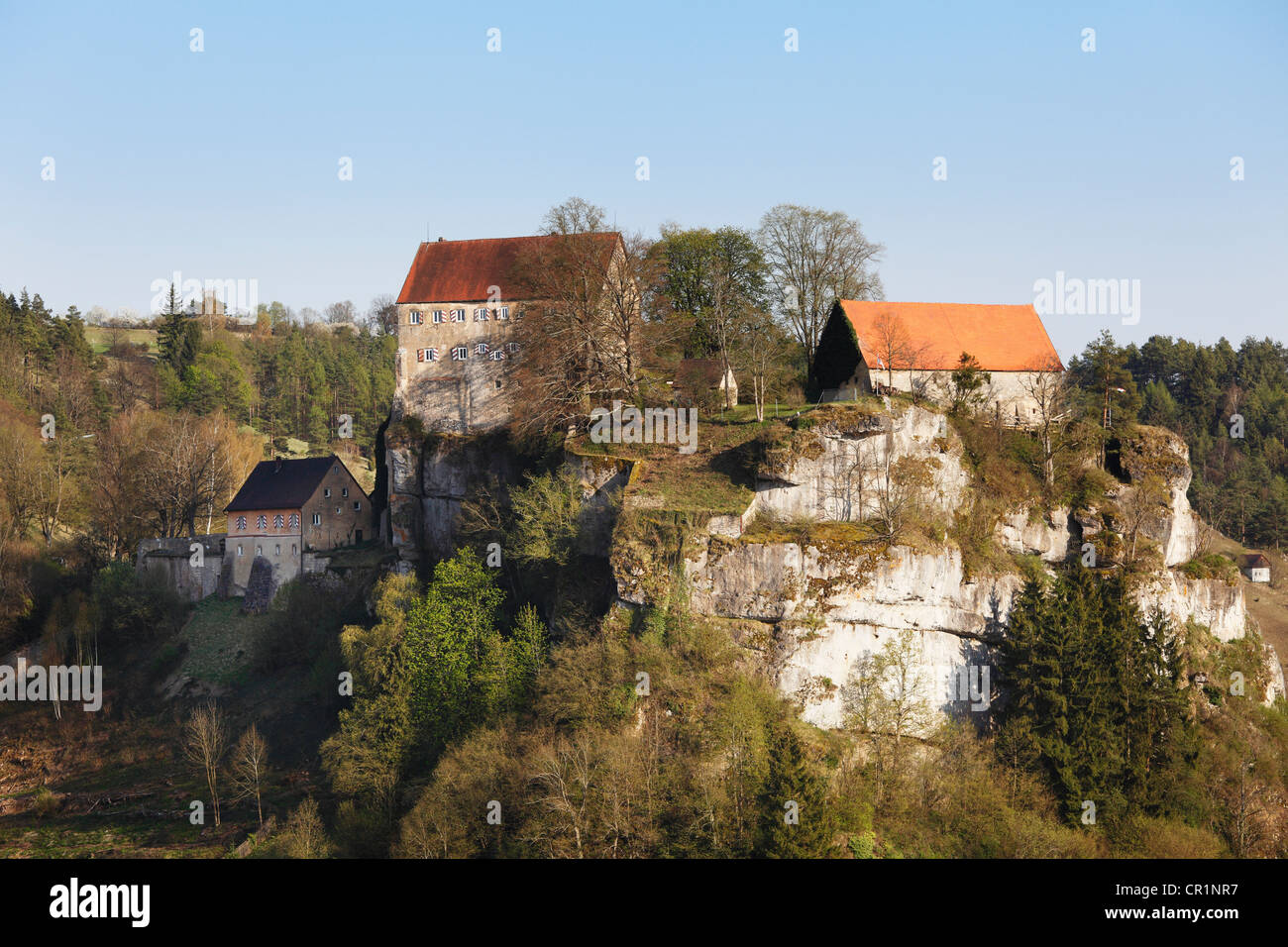 Pottenstein Castle, Little Switzerland, Upper Franconia, Franconia ...