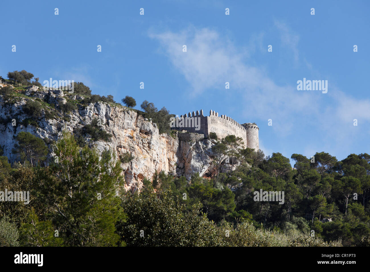 Castell de Santueri castle, Felanitx, Majorca, Balearic Islands, Spain ...