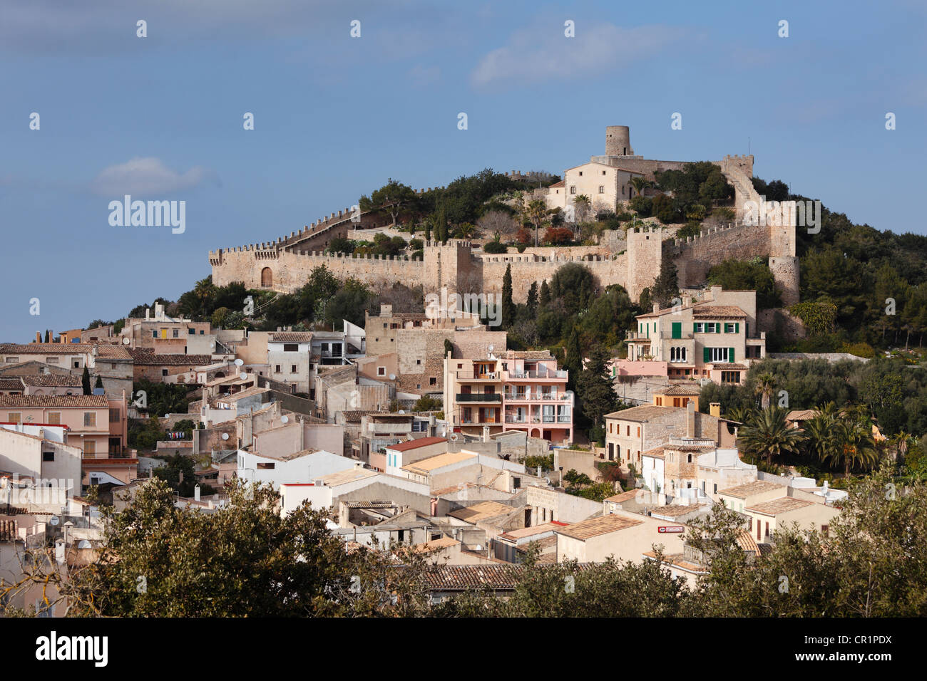 Fort Castell de Capdepera, Majorca, Balearic Islands, Spain, Europe ...