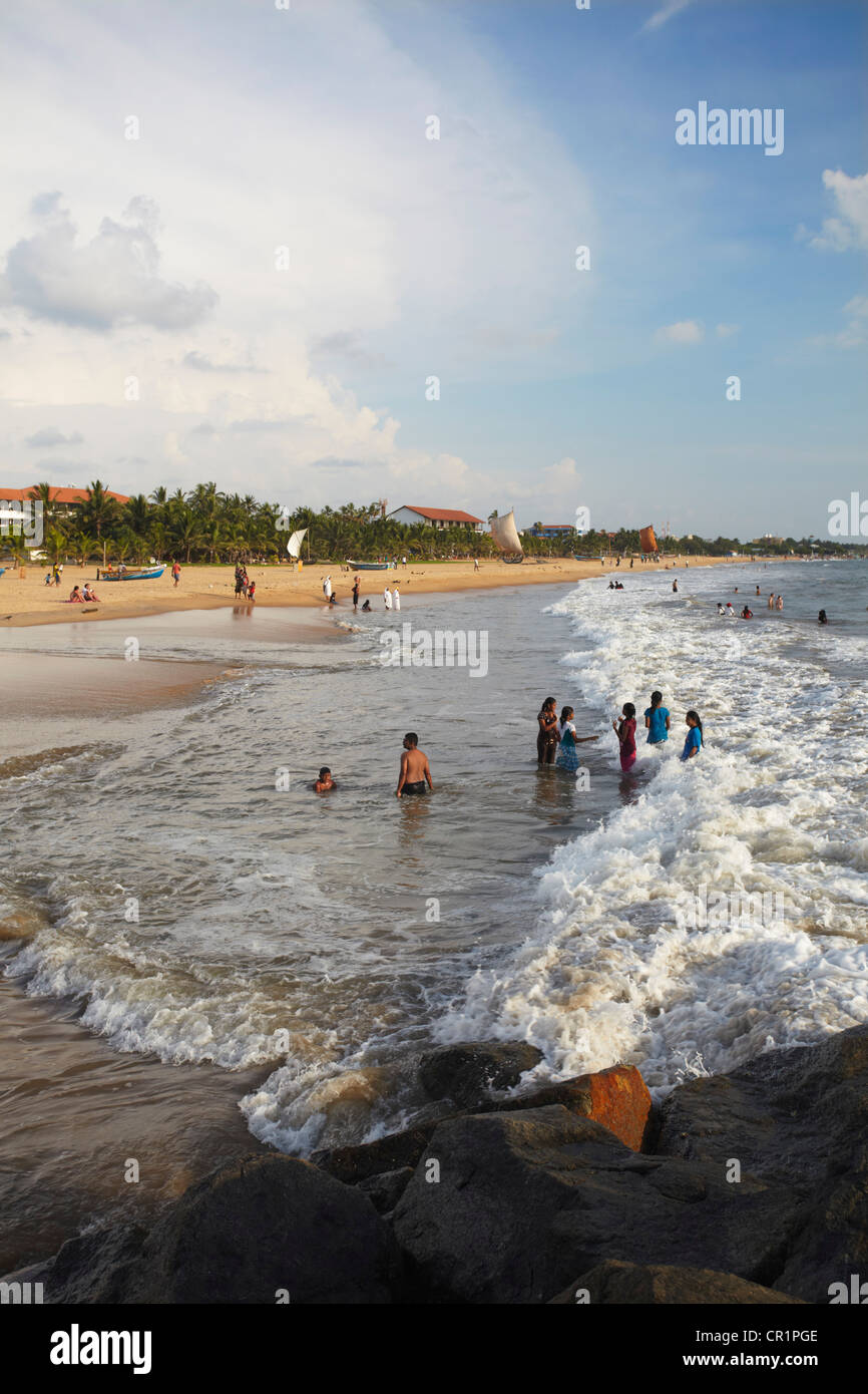 Negombo beach, North Western Province, Sri Lanka Stock Photo - Alamy