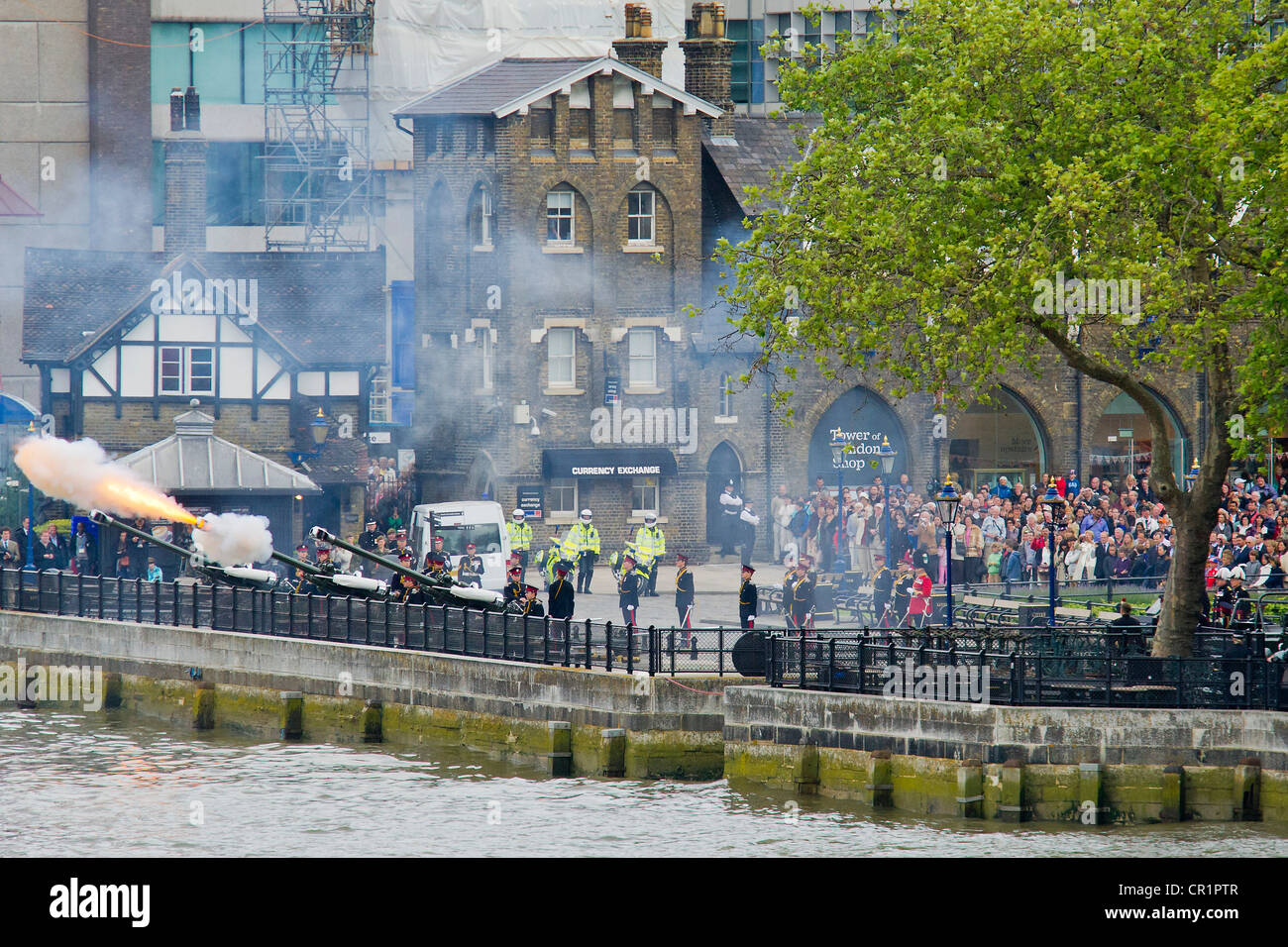 Preparations for the river pageant for the Queen's Diamond Jubilee ...