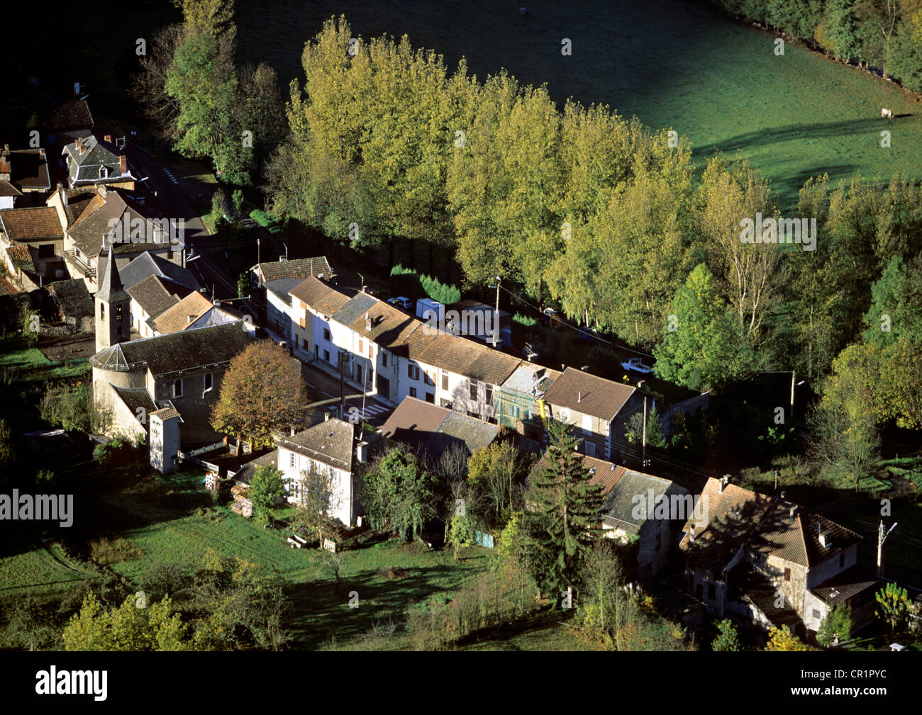 France, Ariege, Parc Naturel Regional des Pyrenees ariegeoises, typical ...