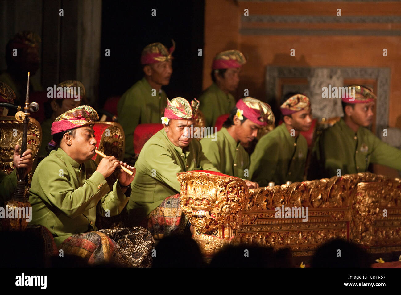The gamelan orchestra Stock Photo - Alamy