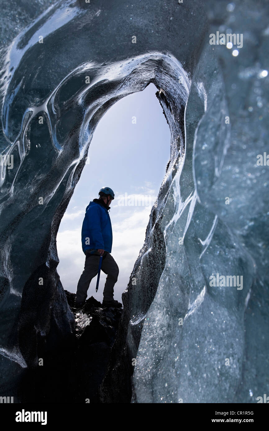 Person stepping on ice hi-res stock photography and images - Alamy