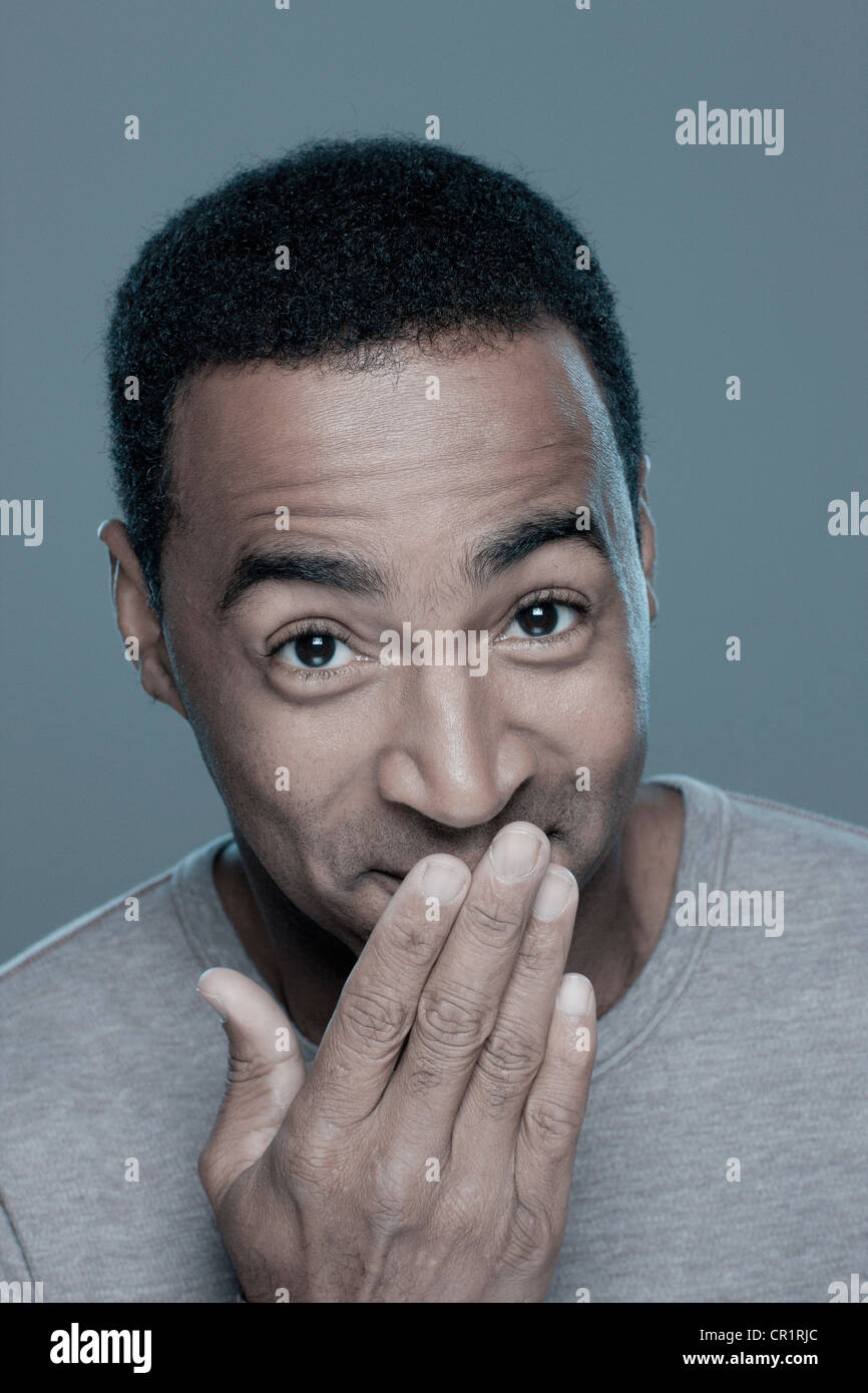 Vertical shot man smiling hi-res stock photography and images - Alamy